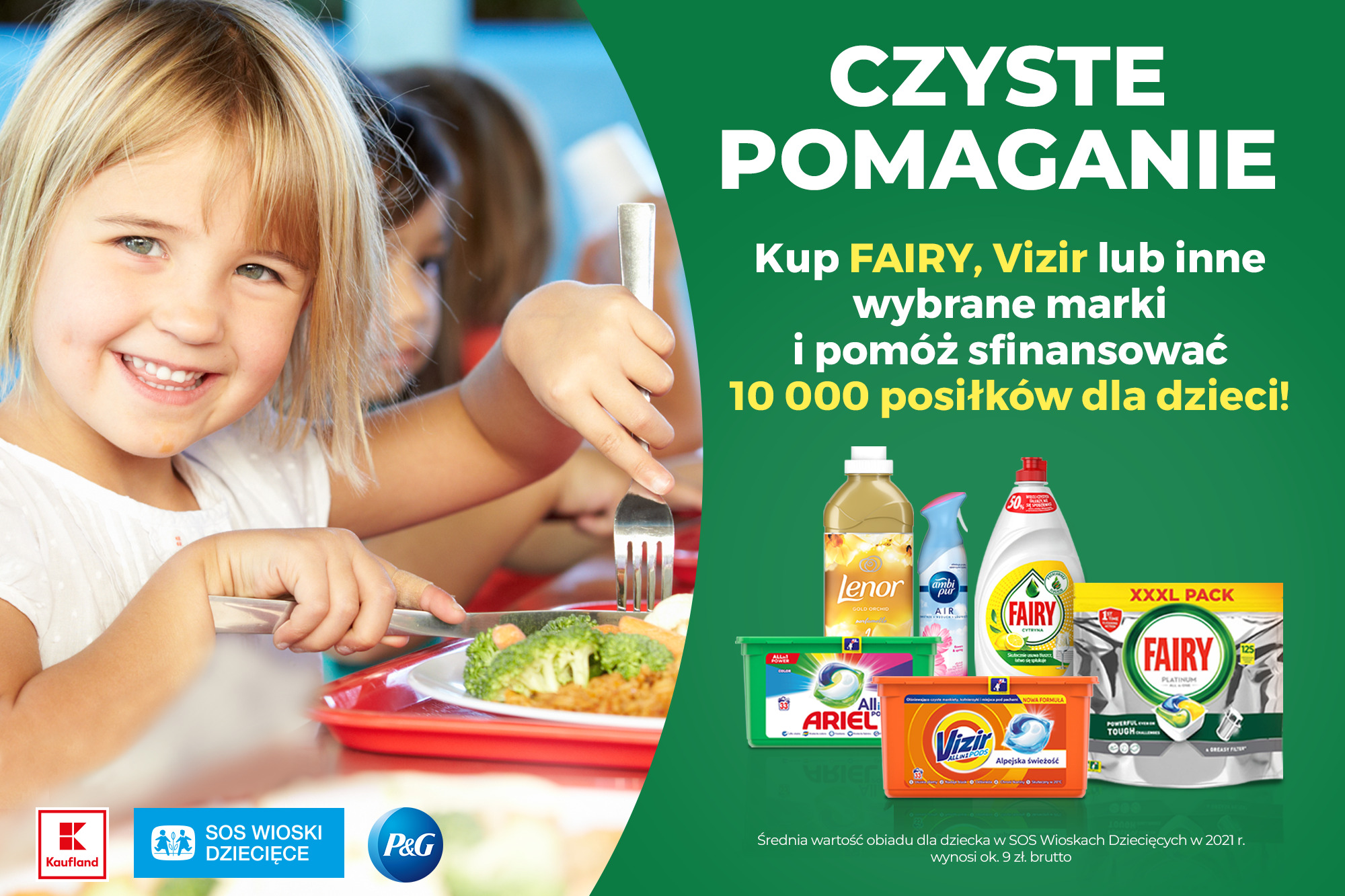 10 000 posiłków trafi do potrzebujących dzieci w ramach akcji „Czyste ...